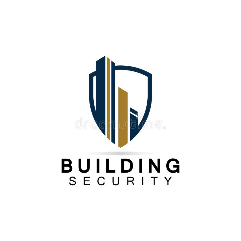 Building Security Logo Design Template Stock Vector - Illustration of ...