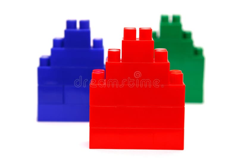 Building set for children stock image. Image of buildings - 29428799
