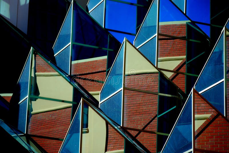 Building shapes arkivfoto. Bild av affär, modernt, reflexion - 6284460