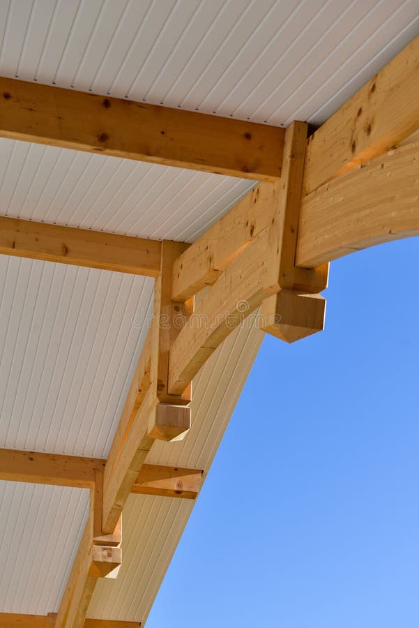 Building Shell -Wood Construction Stock Photo - Image of land, nature ...