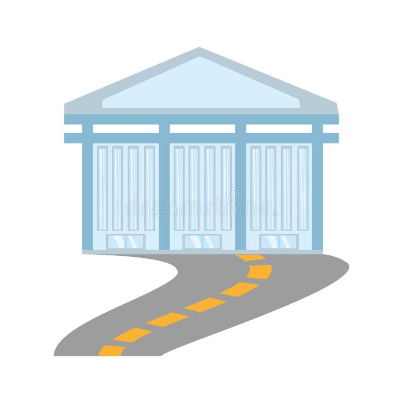 Mall Road Shimla Indian Landmark Iconic Cartoon Illustration Stock ...