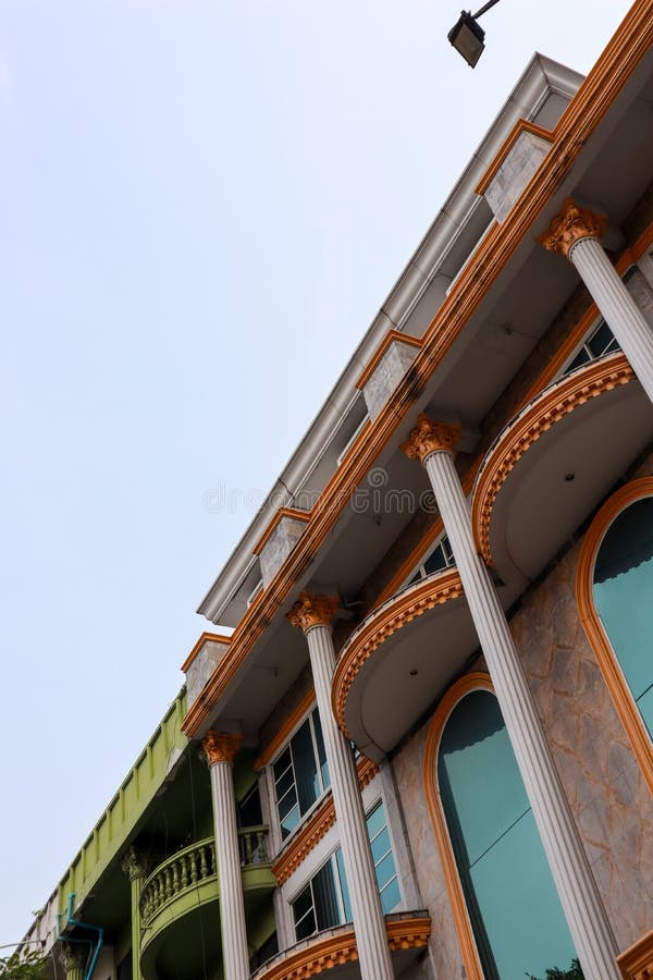 The Building, the Side Building, the Back Side is a View of the Sky ...