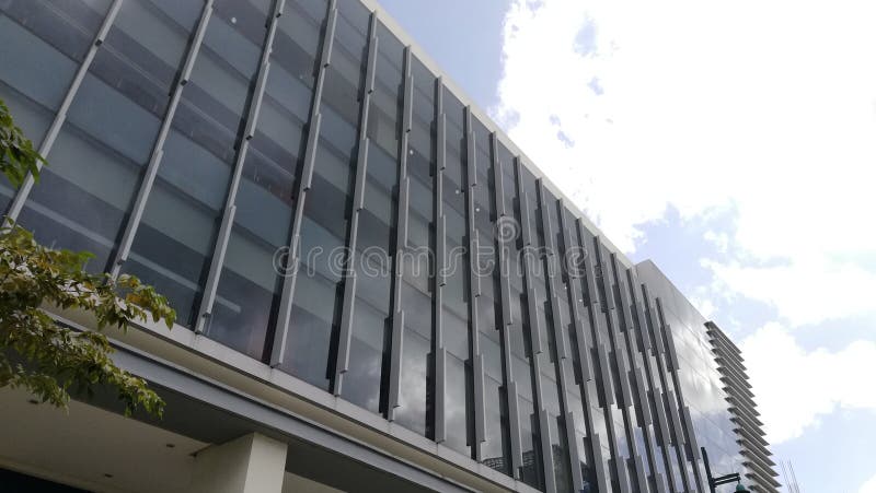 Building side view stock image. Image of glass, view - 109513849