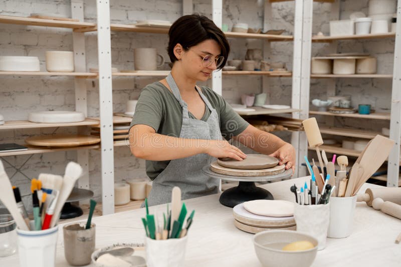 Building Sides for Clay Products. Slab Pottery. Creating Ceramic ...