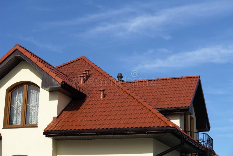 Building Single Family stock photo. Image of house, blue - 13224728