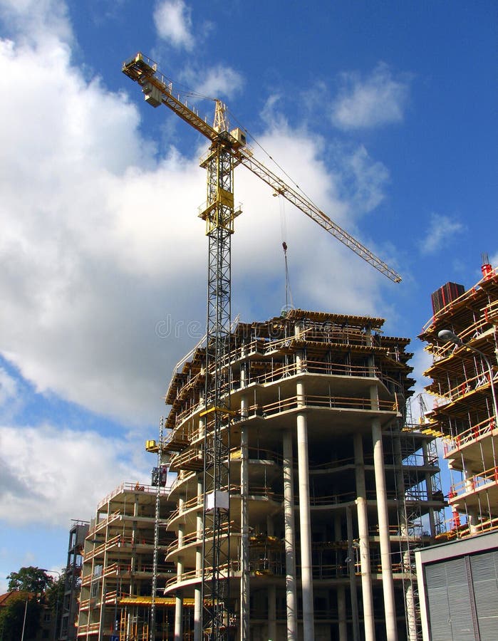 Building site stock image. Image of heavy, house, bricks - 1272231