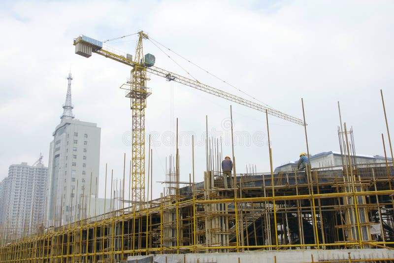 Rising building blocks stock photo. Image of dimensions - 12788916