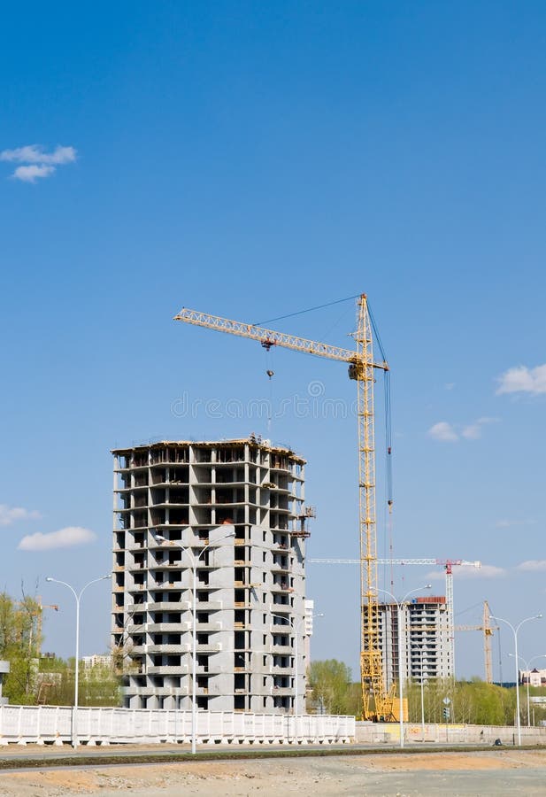 Building Site stock image. Image of house, engineer, developer - 5156265