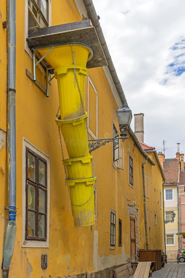 Building Site Chute stock image. Image of debris, budapest - 254353901