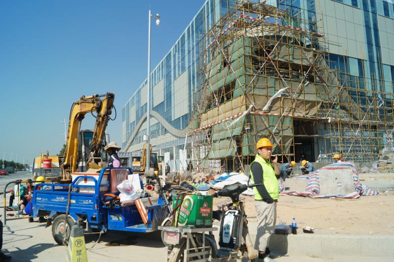 Building site editorial photography. Image of construction - 62928462