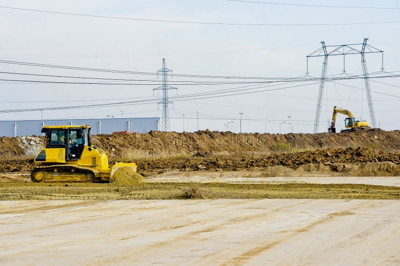 Building site stock image. Image of site, construction - 65349035