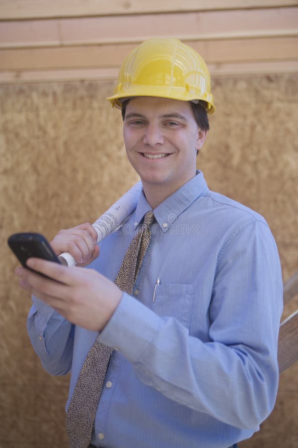 Building Site Inspection stock photo. Image of looking - 29666812