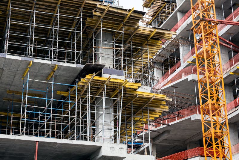 Building site structure stock photo. Image of site, frame - 41832632