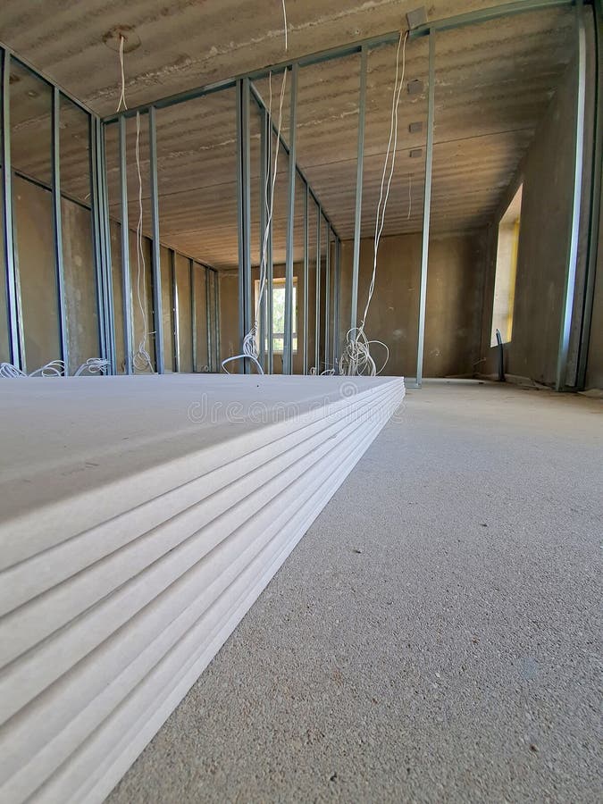 Wall construction stock image. Image of architecture - 230640161