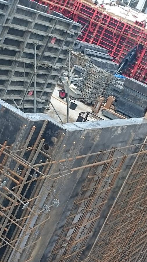Building site stock photo. Image of build, reinforced - 84853274