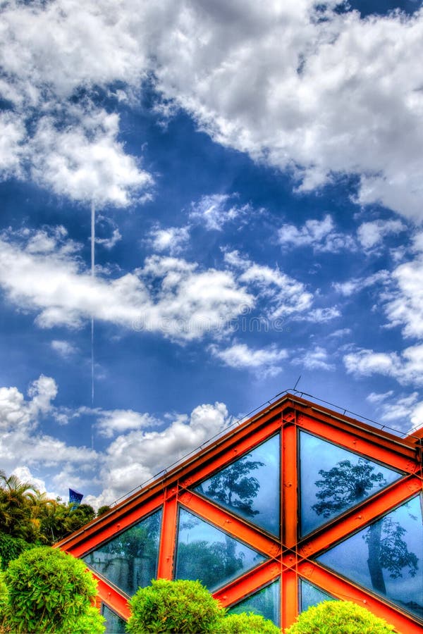 Building and the sky stock image. Image of structure - 55524217