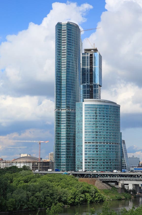 Building of sky-scraper stock photo. Image of enormous - 10389758