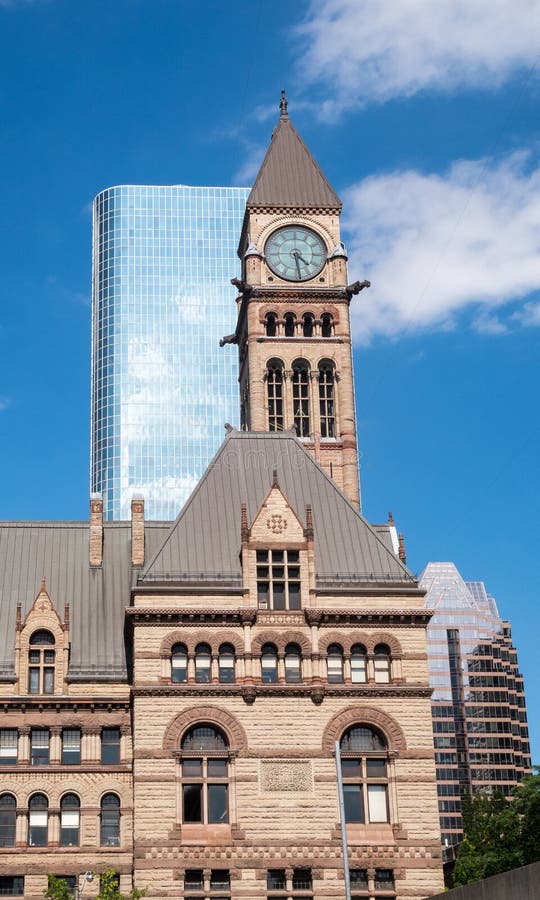 Building and Skyline of Toronto in Ontario Stock Photo - Image of ...