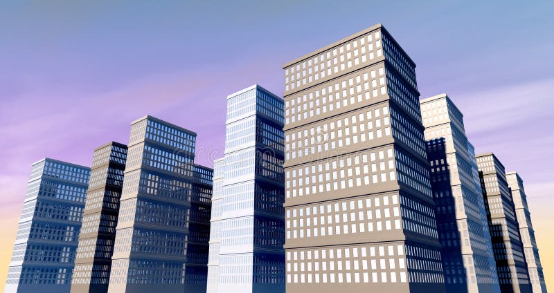 Building and Skyscapers stock image. Image of concrete - 30865531