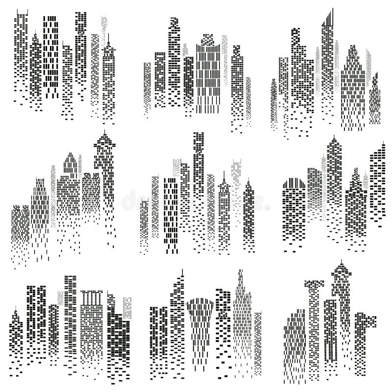 Building and Skyscraper stock vector. Illustration of editable - 74717905