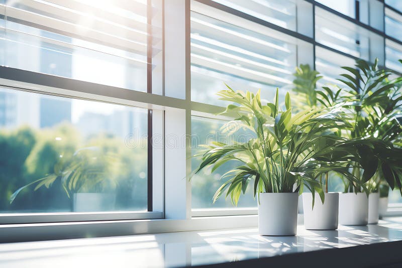 Building with Solar Windows or Transparent Solar Panels As Windows ...