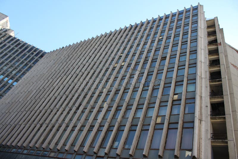 The Building of Soviet Times with an Unusual Architectural Solution ...