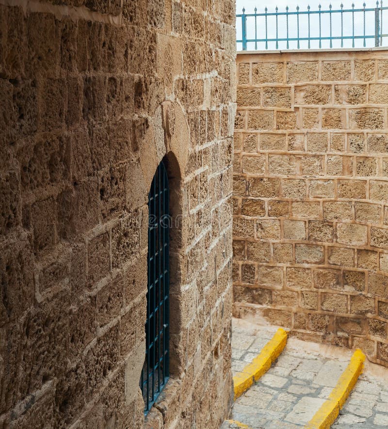 Building in Yaffa. stock image. Image of house, tourism - 99833717