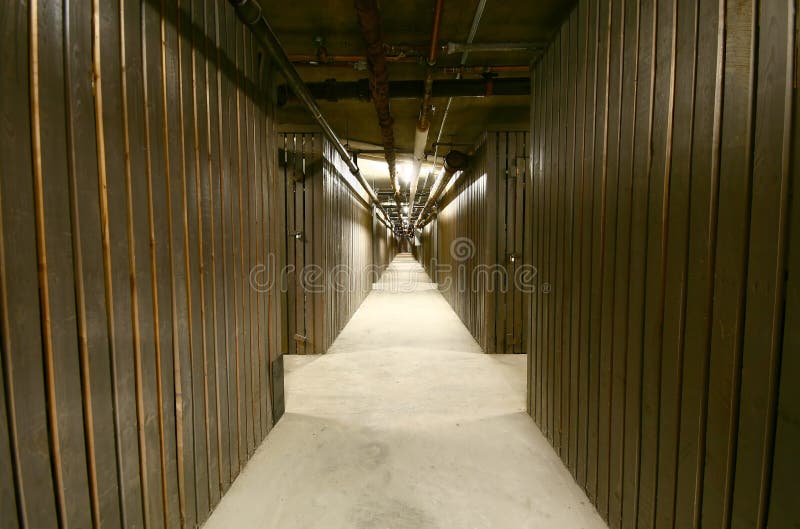Building Storage Lockers. stock photo. Image of apartment - 12685476