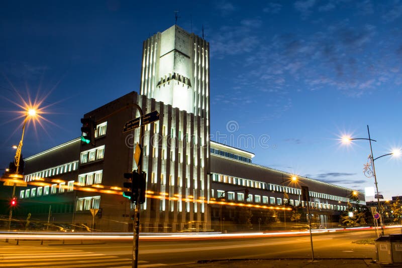 Building and street lights stock image. Image of arts - 80815847