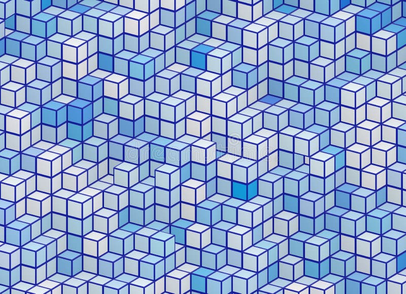 Building Structure from Cubes. Abstract Architecture Backgrounds Stock ...