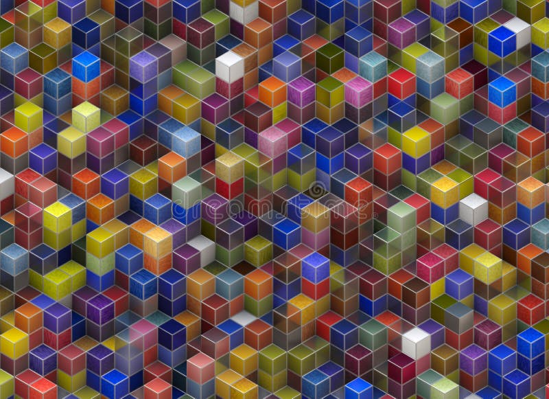 Building Structure from Cubes. Abstract Architecture Backgrounds Stock ...