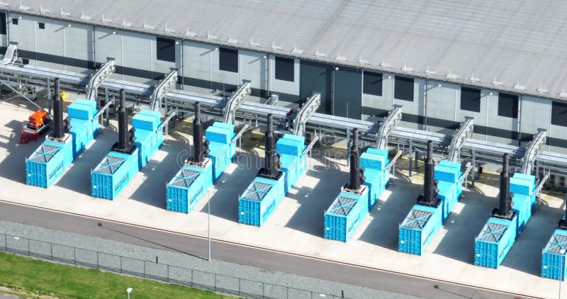 The Building Structure and Equipment of a Large Scale Data Center in ...