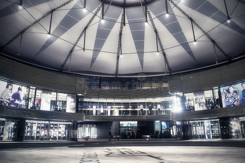 Building Structure Interior Stock Photo - Image of glass, terminal ...