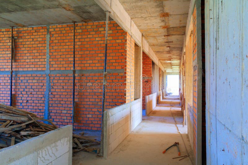 Building Structure Interior Construction Site Development Housing Stock ...