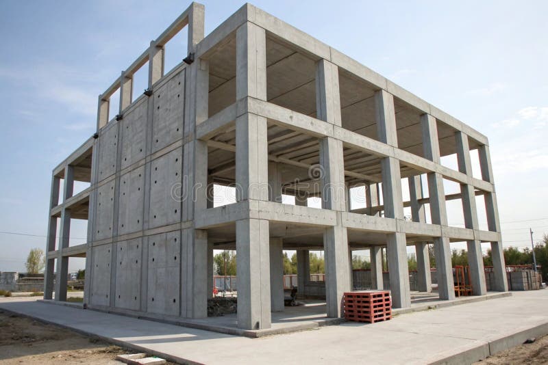 Building Structure Made from Prefabrication System with High-strength ...