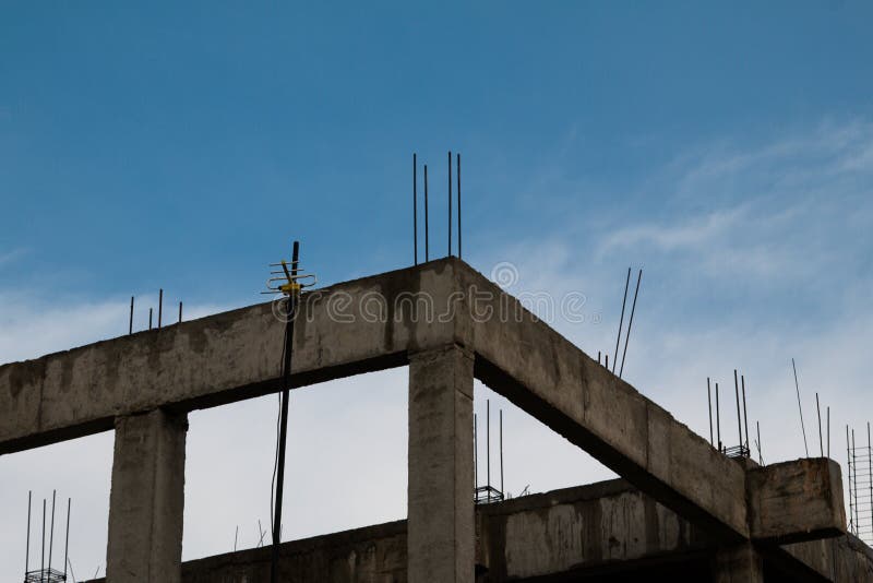 Building structure stock photo. Image of material, crane - 96226976