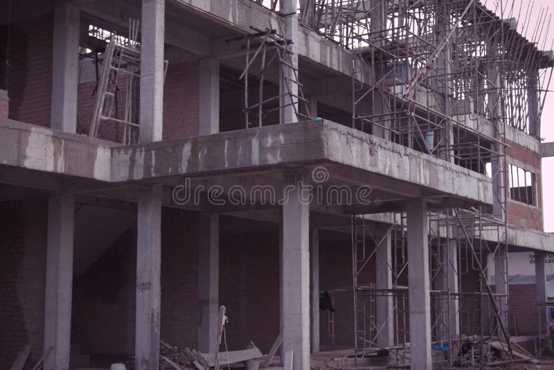 Building structure stock photo. Image of factory, frame - 96227026