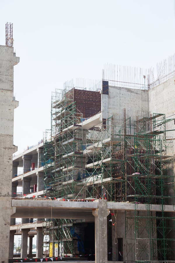 Building structures stock photo. Image of cement, metal - 93123512