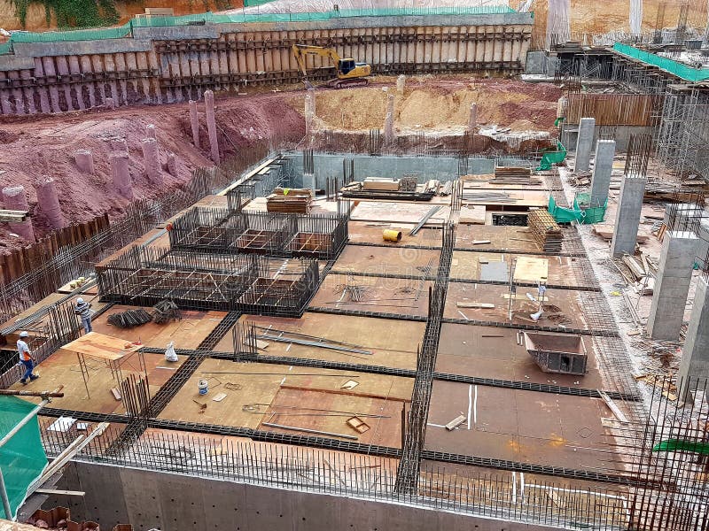 Building Substructure and Super-structure Under Construction Using the ...