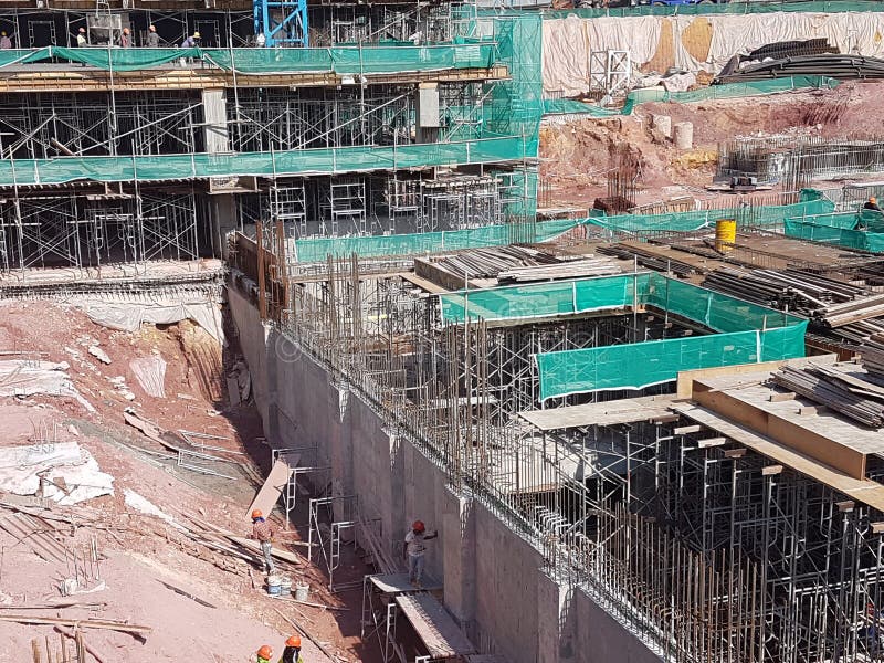 Building Substructure and Super-structure Under Construction Using the ...