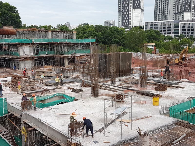 Building Substructure and Super-structure Under Construction Using the ...