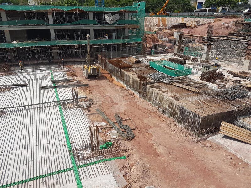 Building Substructure and Super-structure Under Construction Using the ...