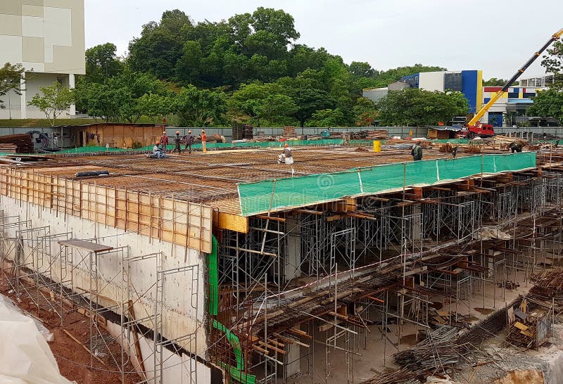 Building Substructure and Super-structure Under Construction Using the ...