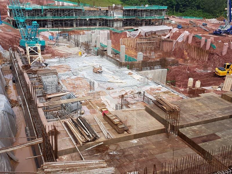 Building Substructure and Super-structure Under Construction Using the ...