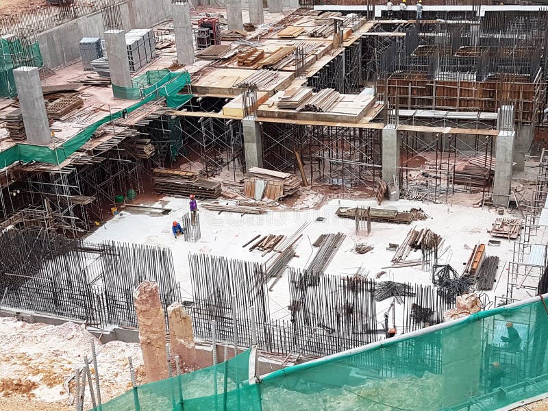 Building Substructure and Super-structure Under Construction Using the ...