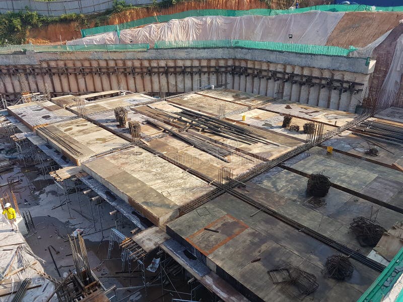 Building Substructure and Super-structure Under Construction Using the ...