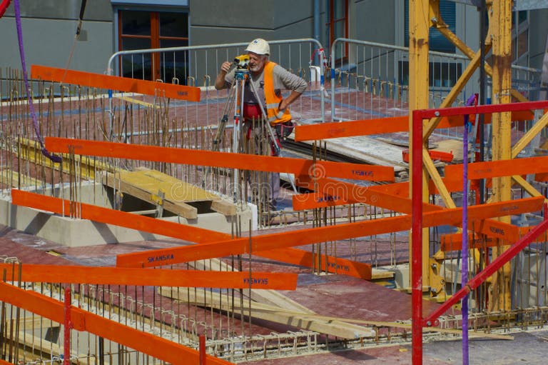 Building surveyor editorial photo. Image of helmet, development - 41203141