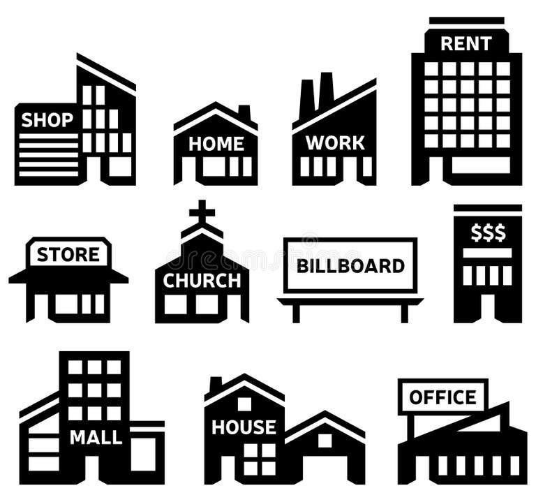 Building Symbols Stock Illustrations – 37,119 Building Symbols Stock ...