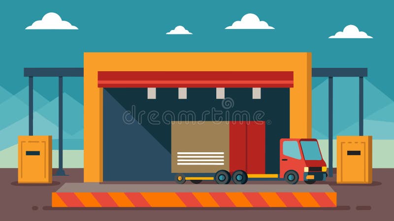 Building a Temporary Loading Dock To Facilitate the Delivery of Large ...