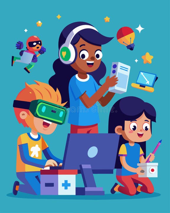 From Building Their Own Virtual Reality Games To Creating Animated ...